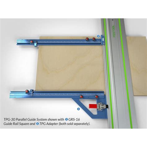 Tso Tpg 30 Parallel Guide System Set Axminster Tools