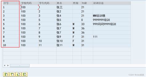 sap屏幕开发之table control表格控件 sap table control csdn博客