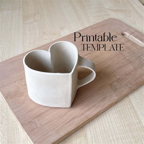 Slab Building Template Cup Etsy