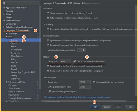 Как настроить интерпретатор Php в Phpstorm