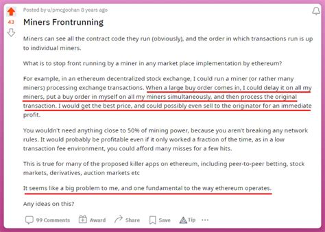 115 Did You Know That Mev Problem Is Older Than Ethereum Itself The