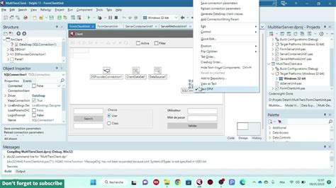 Delphi Datasnap Part 2 Client Server Monitoring Using Datasnap