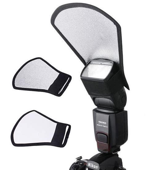 universal softbox flash diffuser silver white refl grandado