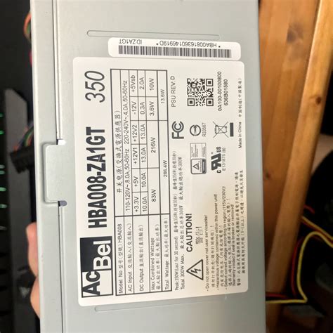 Acbel 350w電源供應器 蝦皮購物