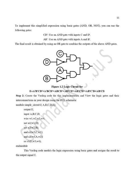 Bcs302 Digital Design And Computer Organization Lab Manual Vtu 2022 Schemepdf Undergraduate