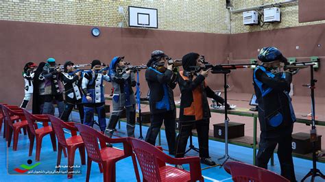 مسابقات تیراندازی روز هفتم رقابت‌ها شانزدهمین المپیاد ورزشی دانشجویان