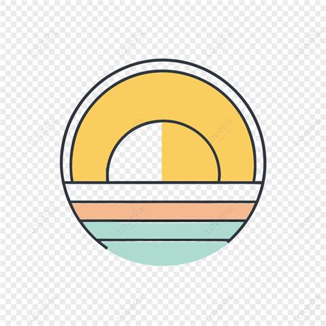 일몰 서핑 아이콘 라인 벡터욱스ui스케치 Png 일러스트 무료 다운로드 Lovepik