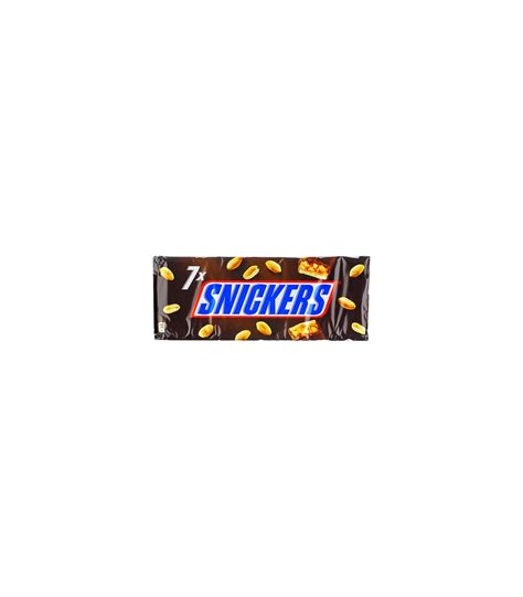 Snickers Chocolate Peanuts 7x 50 Gr Chockies Group Belgium Sticks