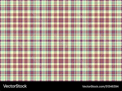 Textile Seamless Tartan Of Plaid Fabric Royalty Free Vector