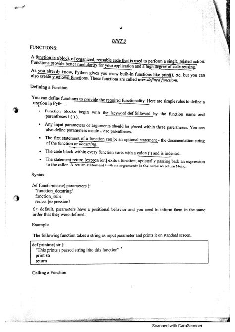 Python Pdf B Tech Studocu