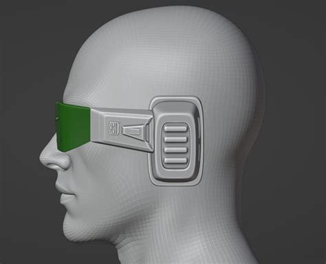 Saiyan Scouter 3d Model By Nikkoindustries On Thangs