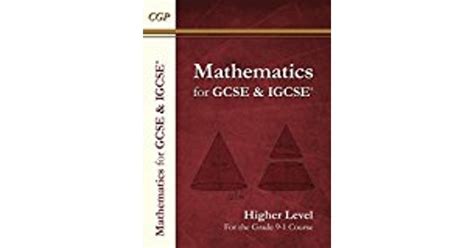 New Maths For Gcse And Igcse® Textbook Higher For The Grade 9 1 Course Cgp Gcse Maths 9 1