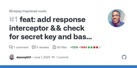 Feat Add Response Interceptor Check For Secret Key And Base In