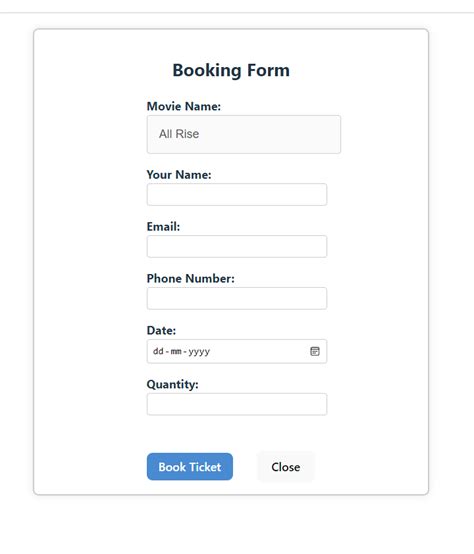 Github Shristi Bhushan Ticket Booking React App A Simple Show Ticket Booking App Which Uses