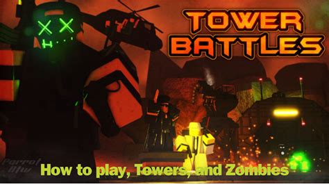 roblox tower battles how to play towers and zombies