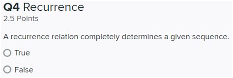 Solved Q3 Recursion 25 Points Sequences Where A General