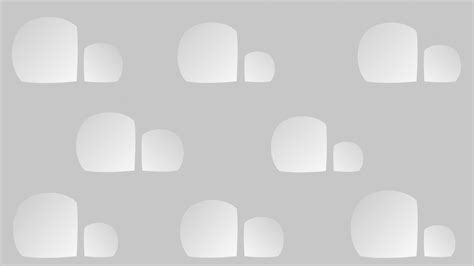 White Color Simple And Classy Futuristic Geometrical Loop Able