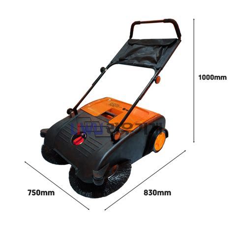 무동력 수동 청소기 산업용 공장바닥 축사 청소 리우기계