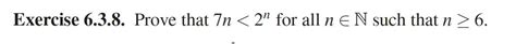 Solved Exercise 6 3 8 Prove That 7n