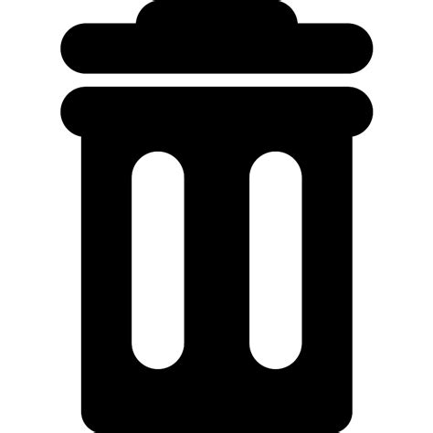 Recycling Bin Wit Cover Vector Svg Icon Svg Repo