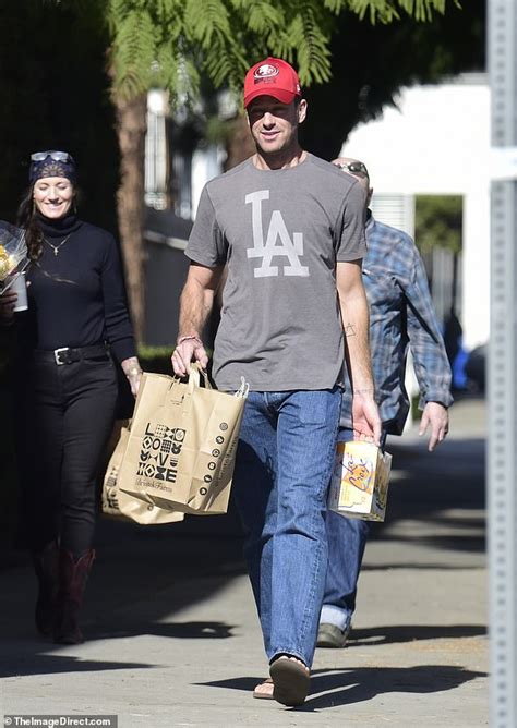 Armie Hammer Grabs Groceries With Step Mom Misty In Los Angeles