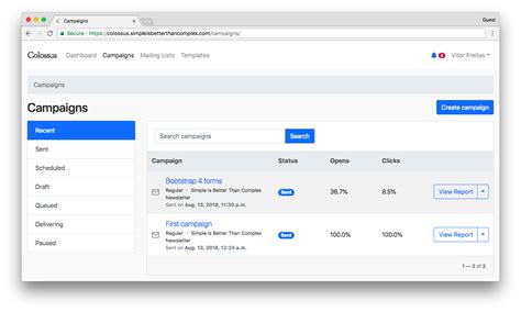 GitHub Vitorfs Colossus Self Hosted Email Marketing Solution