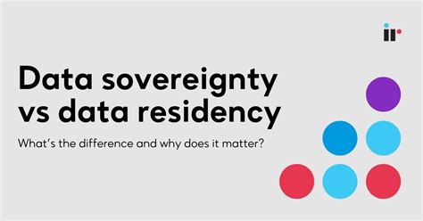 Ir On Linkedin Data Sovereignty Vs Data Residency Differences Explained Ir