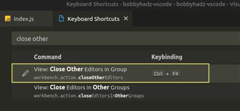 Close The Active Tab Or All Tabs In Visual Studio Code Bobbyhadz