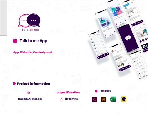 UI UX Talk To Me App On Behance