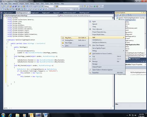 Creating A Silverlight Application That Inserts Data To A Database Using Wcf Service