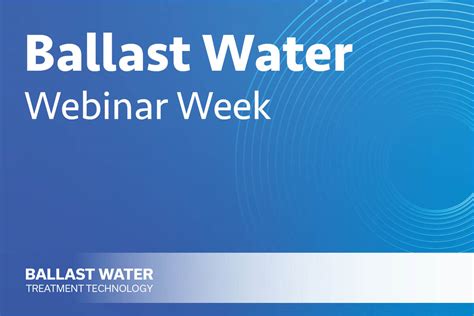 Riviera Webinar Ballast Water Management Navigating Ballast Water