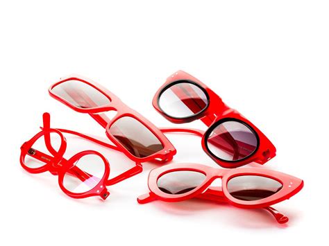 Round Eyeglasses Red Wilde Sunglases