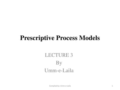 Ppt Prescriptive Process Models Powerpoint Presentation Free