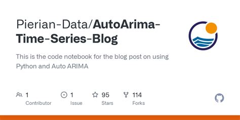 Github Pierian Dataautoarima Time Series Blog This Is The Code