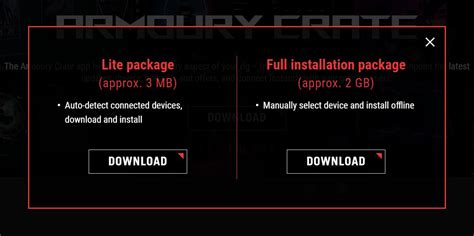 Armoury Crate Uninstall Tool