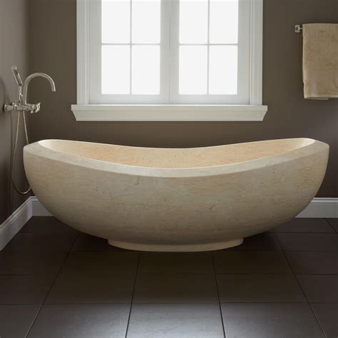 72 Lucius Polished Sunny Gold Marble Tub Bathroom Marble Tub