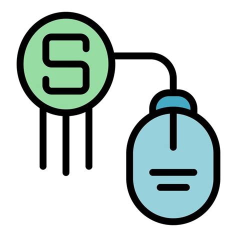 premium vector mouse click button icon outline vector data blog