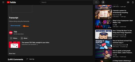 how to get a transcript of a youtube video zapier
