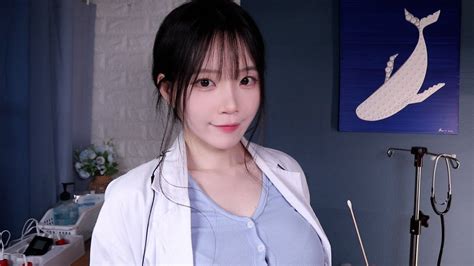ASMR Sub 숙면 치트키 조용한 병원에서 건강 검진 케어 받으세요 Sleep Cheat Key Get health checkup care at a quiet