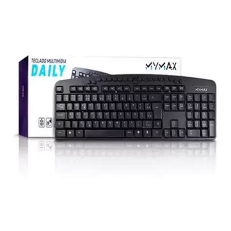 Teclado Usb Para Notebook E Computador Teclado Usb Multimidia Mymax