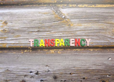 Transparency Word From Wooden Blocks Stock Image Image Of Clear Open 144098439