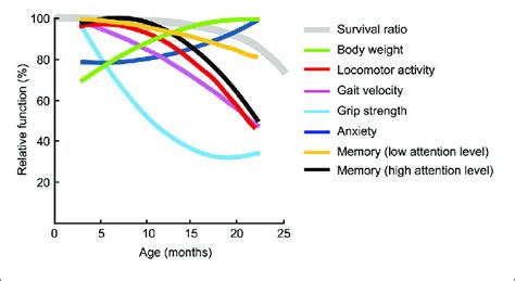 Pattern Of Functional Aging Differs Depending On Behavioral Trait Download Scientific