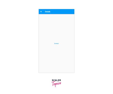 How To Navigate In Flutter Scaler Topics