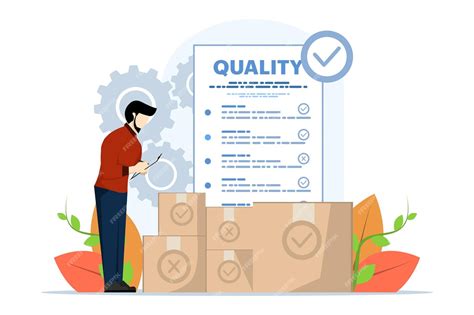 Premium Vector Vector Illustration About Product Quality Control