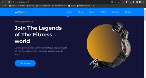 Tejasvi Raj On Linkedin React Gymwebsite Firebase Webdev