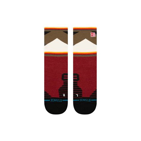Stance Jimmy Chin Mid Wool Crew Socks Unisex Mec
