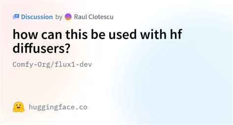 Comfy Orgflux1 Dev · How Can This Be Used With Hf Diffusers