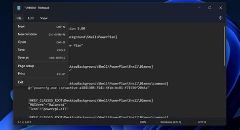 How To Add A Change Power Plan Submenu To The Context Menu In Windows