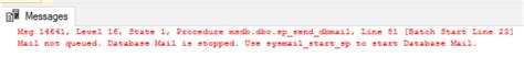 Troubleshooting Database Mail In Sql Server Errors Logs And Fixes