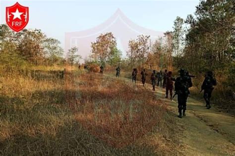 စစ်ကောင်စီ၏ တံတားဦးလေတပ် ၉၀ မမ လက်နက်ကြီး ၄ လုံးဖြင့် ပစ်ခတ်တိုက်ခိုက